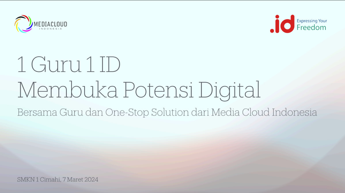 1 Guru 1 ID Membuka Potensi Digital - PANDI.id
